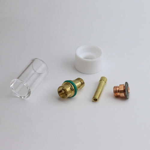 WeldingCity® 5-pcs Pyrex Glass Cup Accessory Kit (Short Configuration)